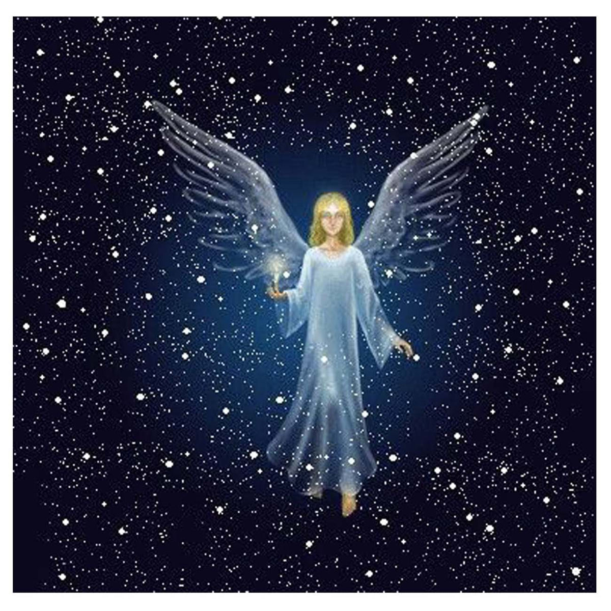 Starry Night Angel 5D Diamond Painting - 5diamondpainting.com – Five ...